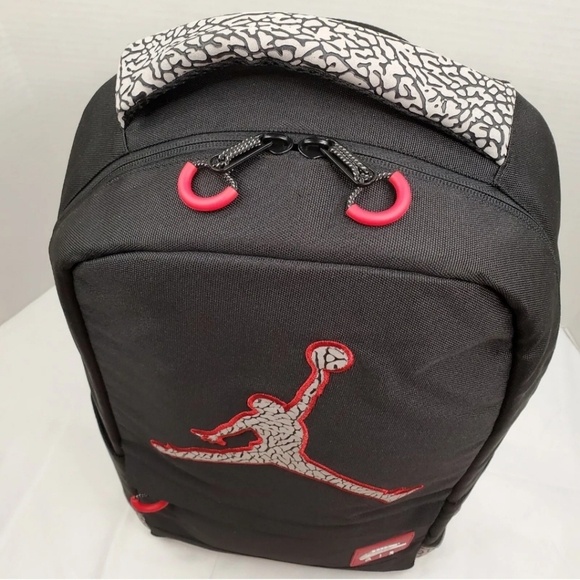Jordan | Bags | Jordan Jumpman Black Cement Large Laptop Backpack ...